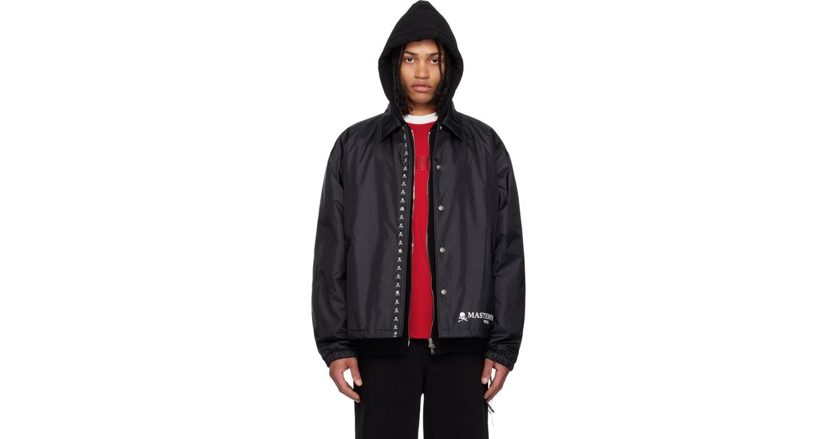 MASTERMIND WORLD Coach Jacket in Black for Men | Lyst