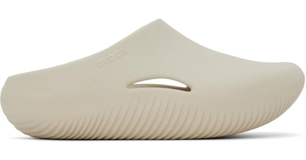 Crocs™ Off-white Mellow Recovery Clogs in Black for Men | Lyst UK