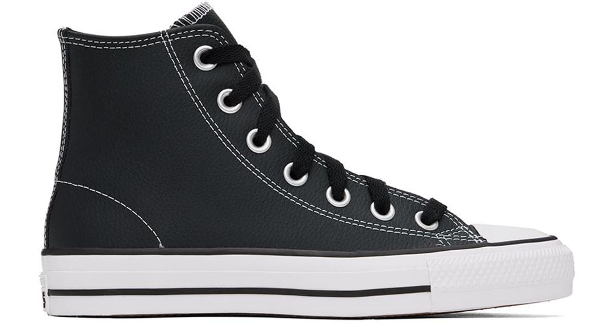 Converse Chuck Taylor All Star Pro Sneakers in Black | Lyst