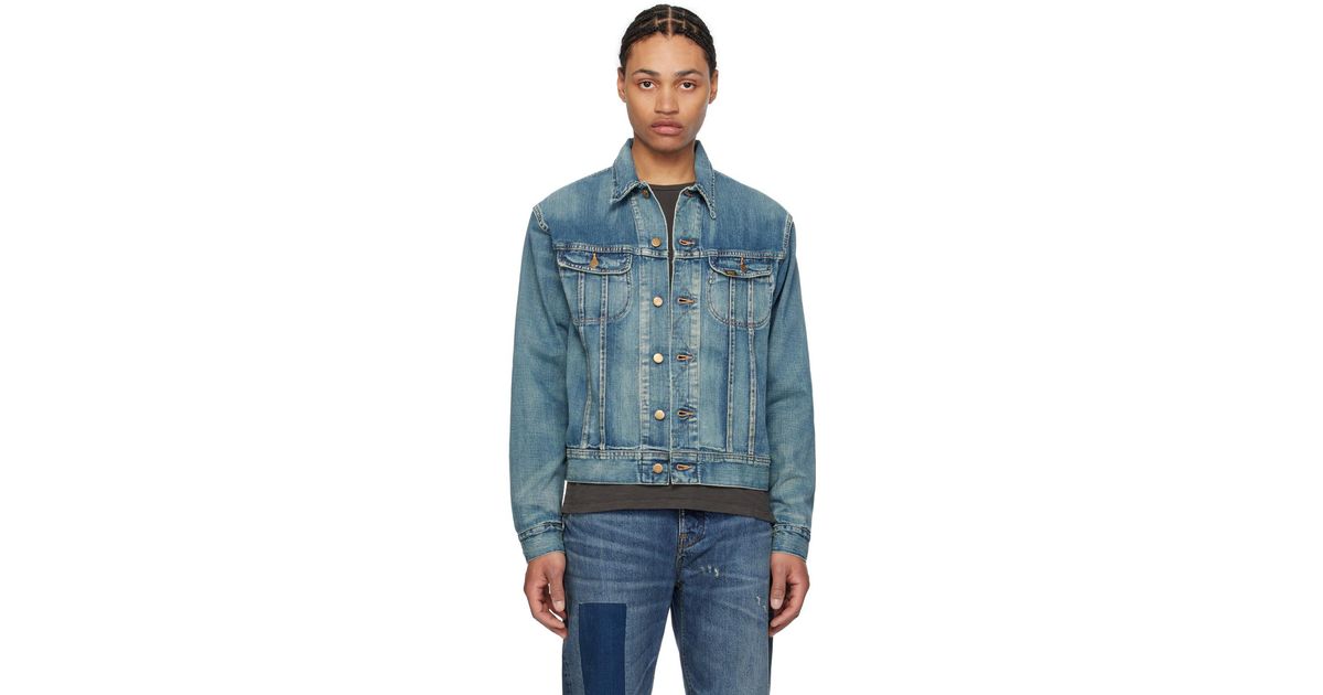 RRL Leeland Denim Jacket in Blue for Men | Lyst