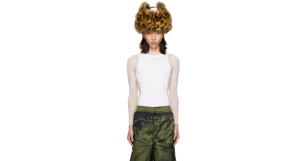 Jean Paul Gaultier 'The Leopard Ushanka' Hat in Black for Men | Lyst