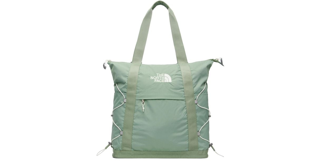 The North Face Khaki Borealis Tote in Green | Lyst UK