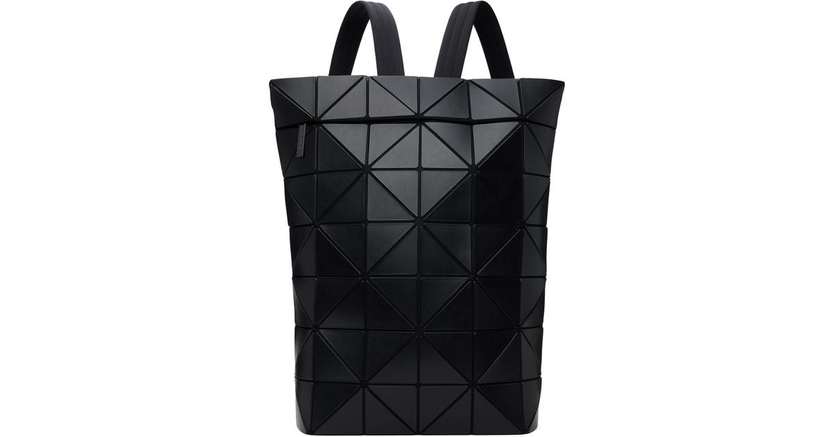 Issey Miyake Blocky Backpack in Black | Lyst