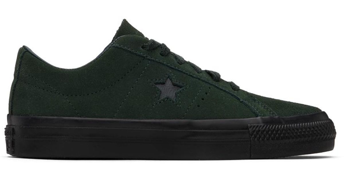 Converse Cons One Star Pro Sneakers in Black for Men | Lyst