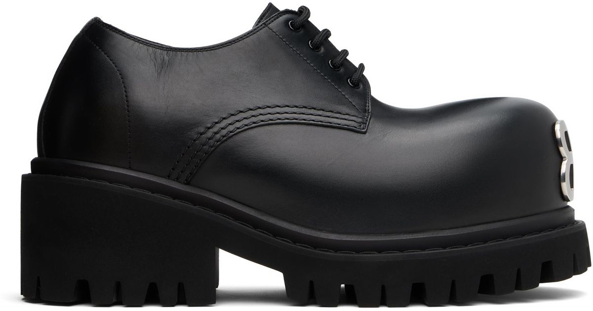 Balenciaga Stomper Derbys in Black for Men | Lyst
