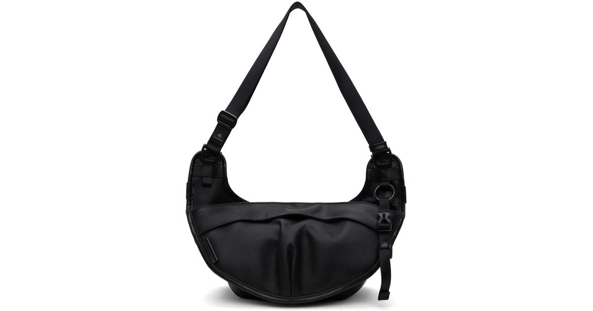 master-piece Front Pack Bag in Black for Men | Lyst