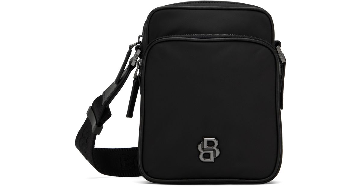 BOSS Monogram Bag in Black for Men | Lyst