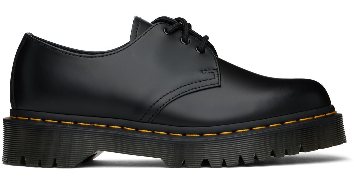 Dr. Martens 1461 Bex Smooth Leather Derbys in Black for Men | Lyst