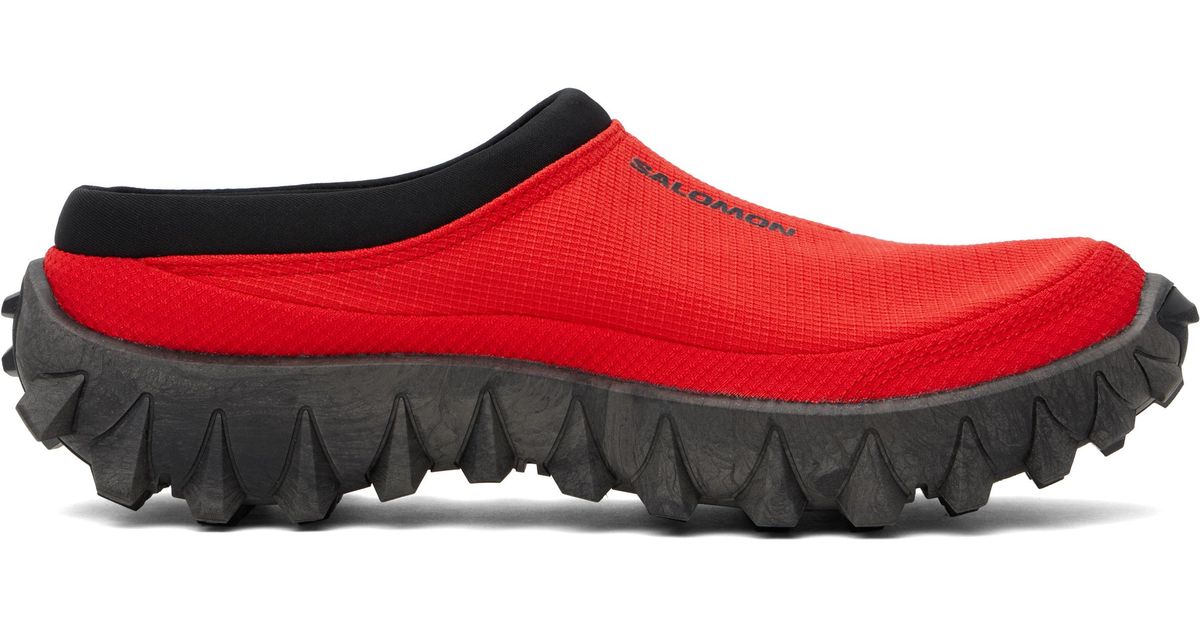 Salomon Snowclog Slippers in Red for Men | Lyst
