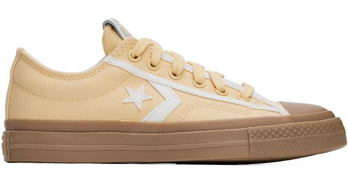 Converse Canvas Low-Top Sneakers in Black | Lyst