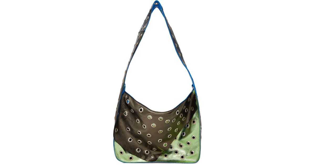 SC103 Ssense Exclusive Record Messenger Bag in Metallic for Men | Lyst