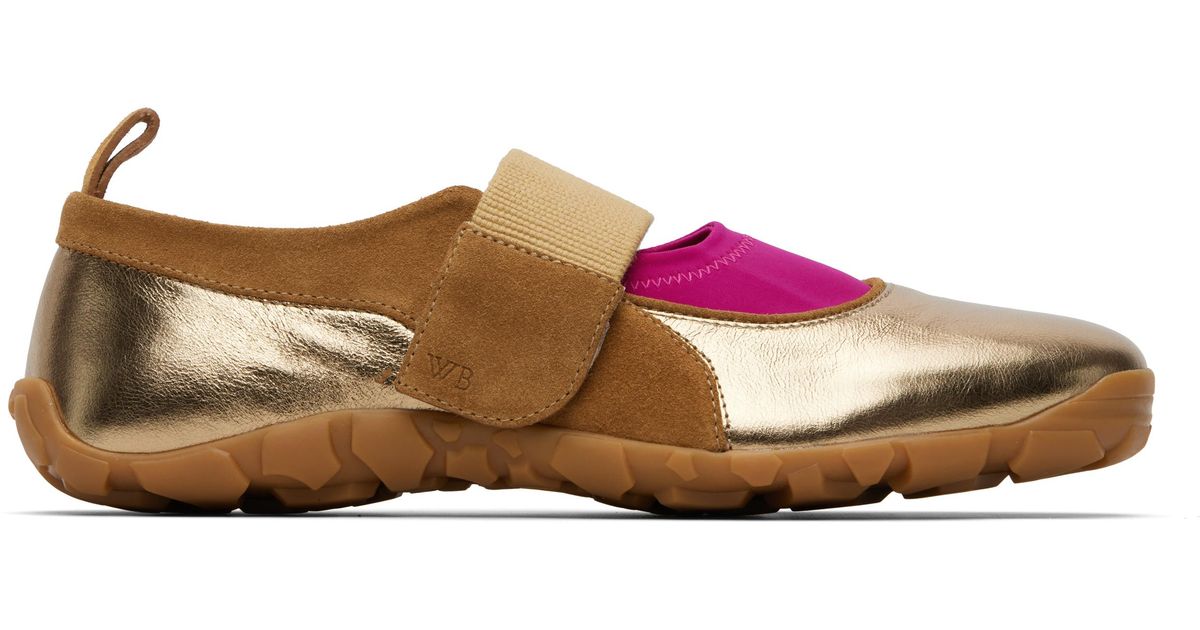 Wales Bonner Jewel Mary Jane Sneakers in Black | Lyst UK