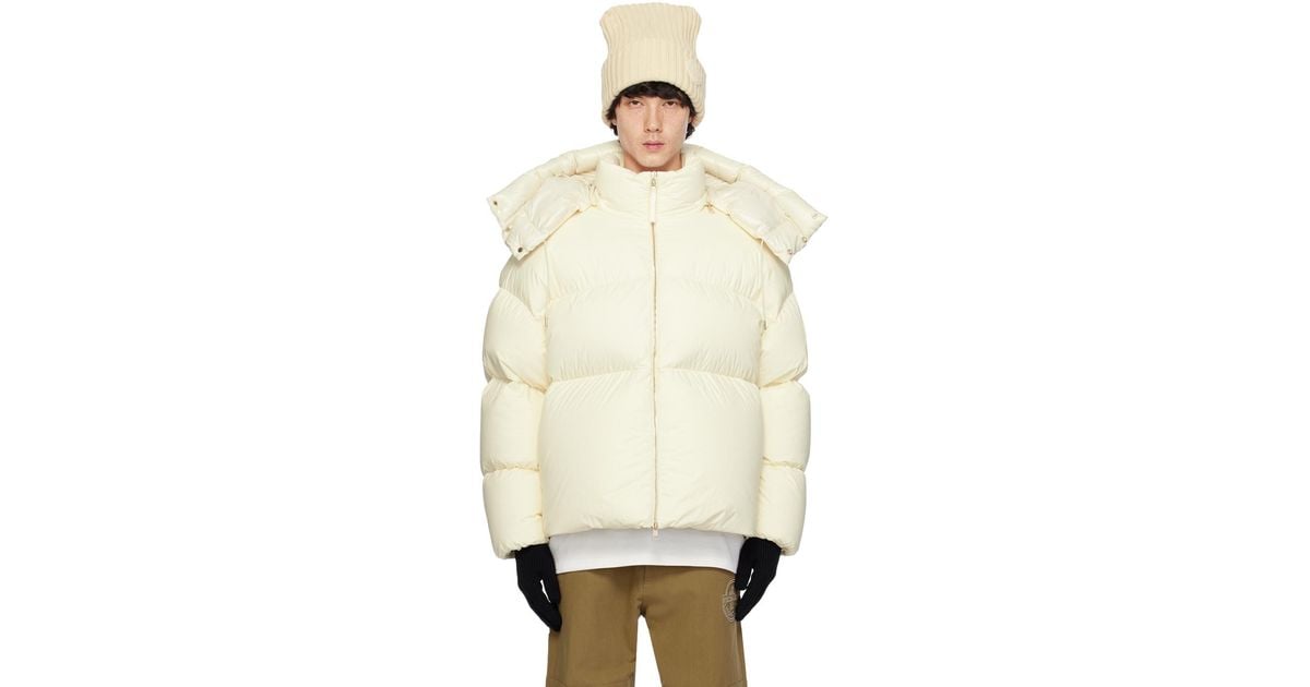 Moncler Genius Moncler X Roc Nation Off- Antila Down Jacket in White ...