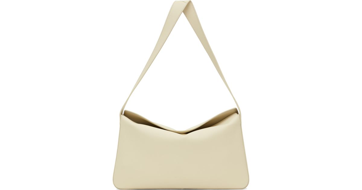 Aesther Ekme Off- Soft Baguette Bag in Natural | Lyst