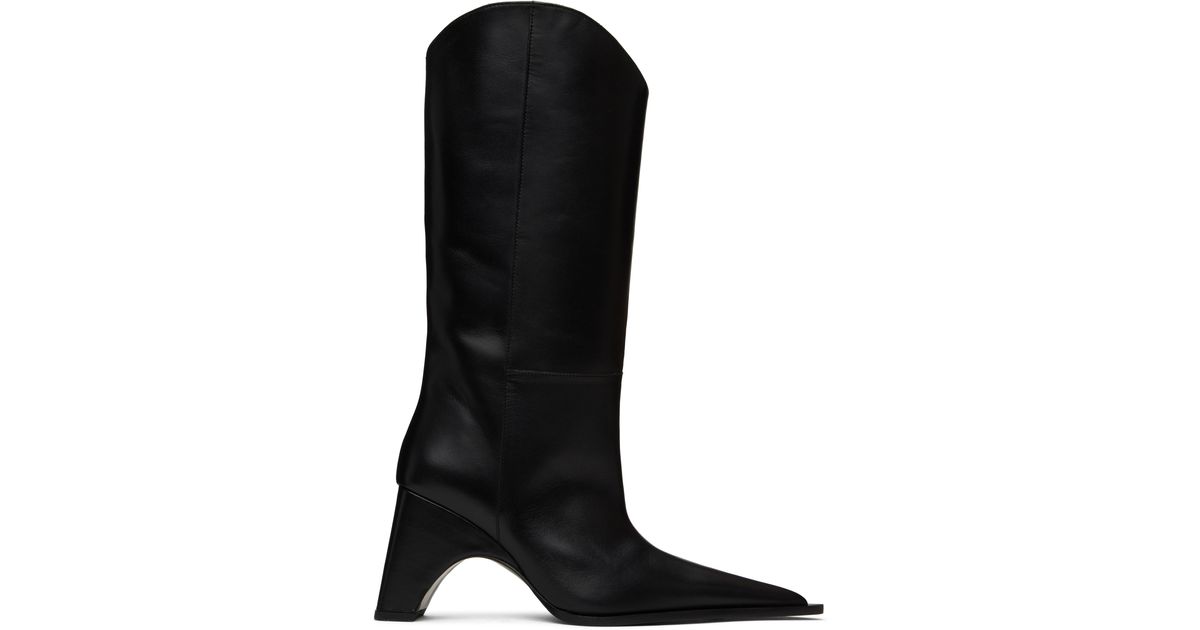 Coperni Bridge Cowboy Boots in Black | Lyst