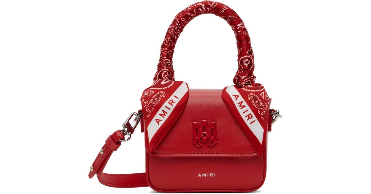 Amiri Nano 'Ma' Bag in Red | Lyst