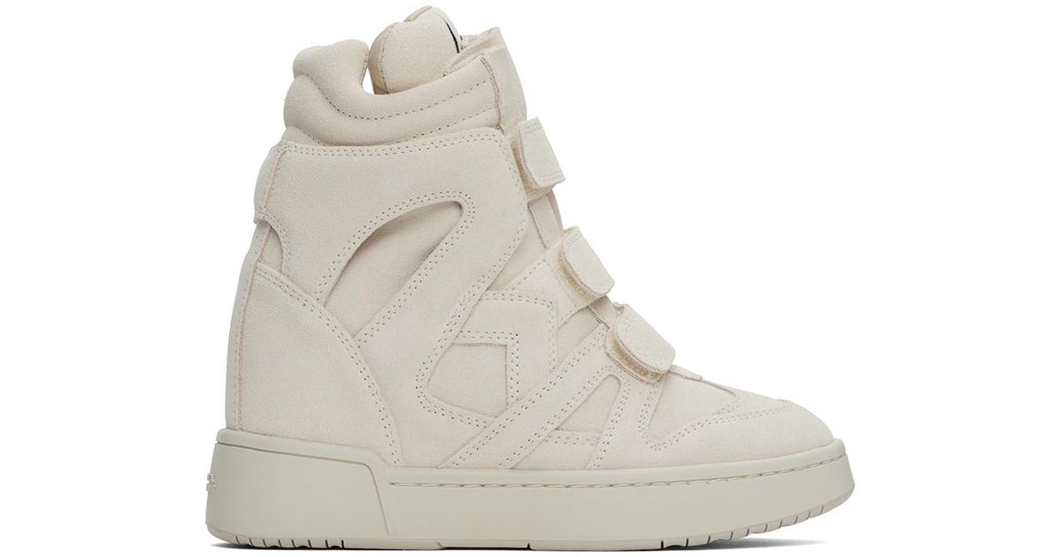 Isabel Marant Off- Im3 Sneakers in Natural | Lyst