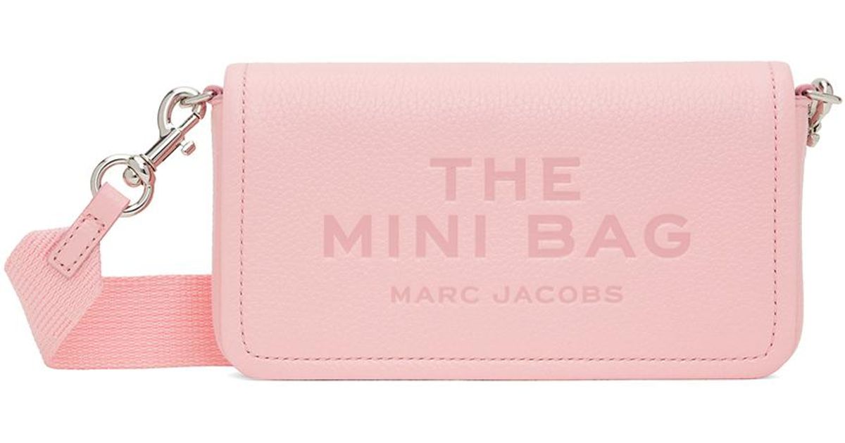 Marc Jacobs 'The Leather Mini' Bag in Black | Lyst