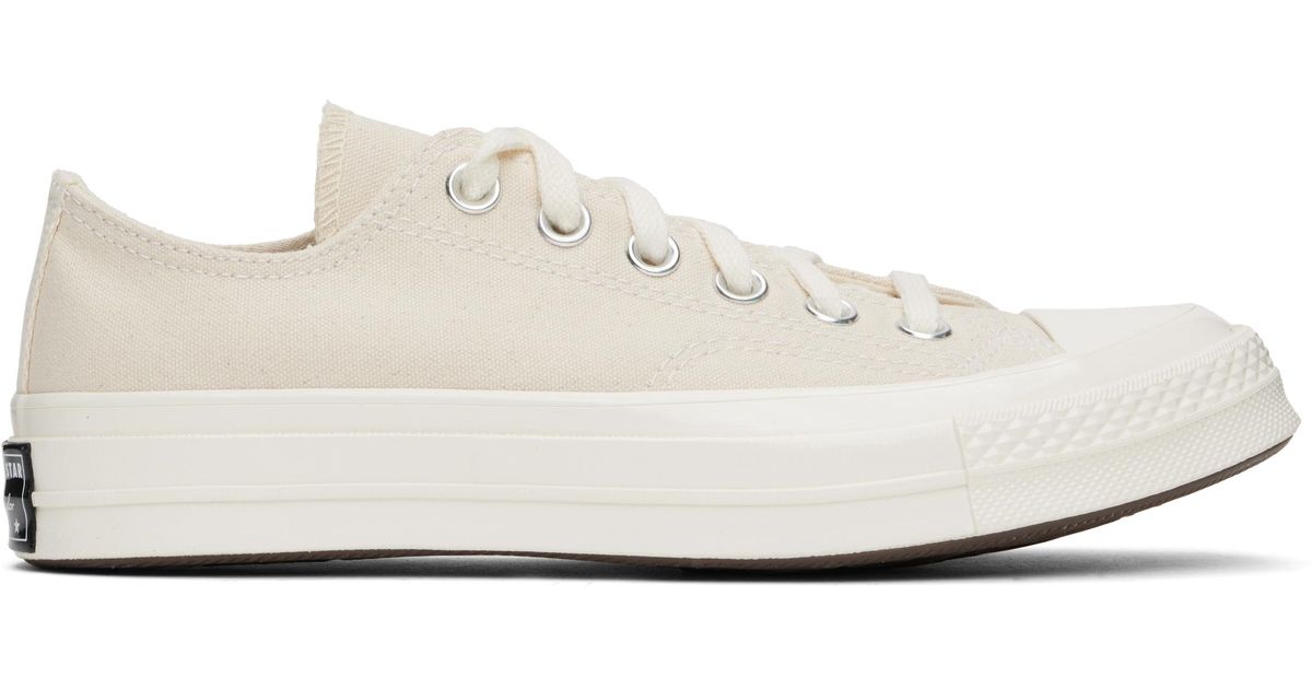 Converse Off- Chuck 70 Low Top Sneakers in Black for Men | Lyst