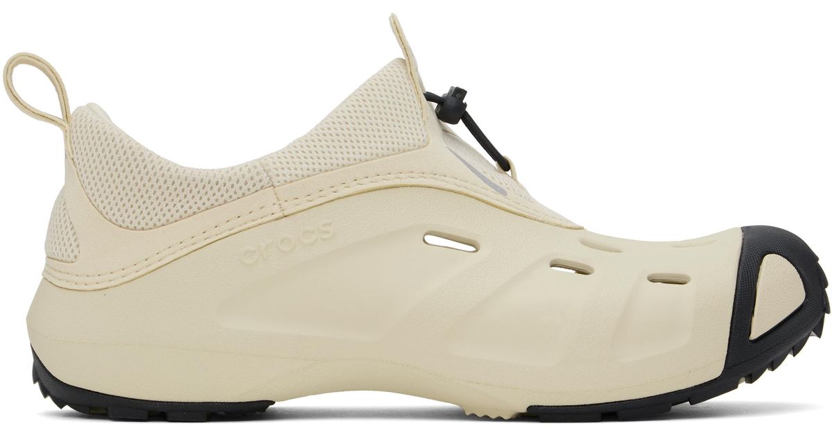 Crocs™ Quick Trail Low Sneakers in Black for Men | Lyst