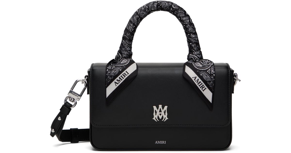 Amiri Micro Long Ma Bag in Black | Lyst