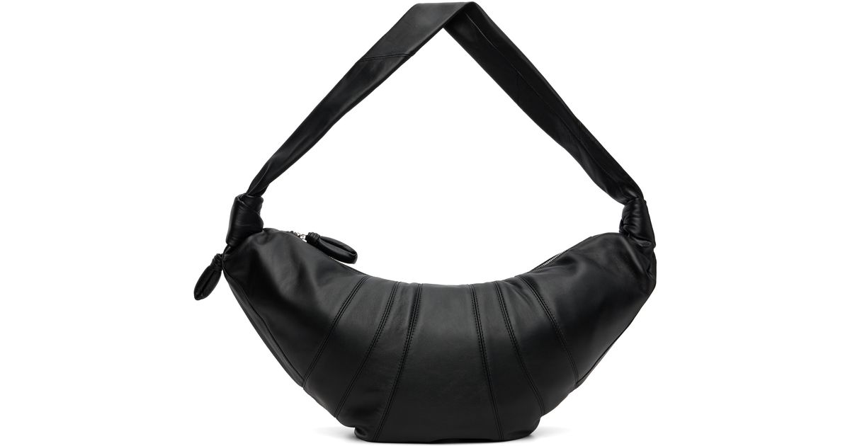 Lemaire Large Croissant Bag in Black for Men | Lyst UK