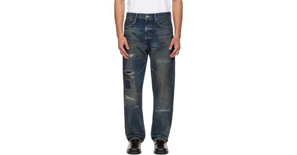 Neighborhood Denim Dp Basic Jeans in Blue for Men | Lyst UK