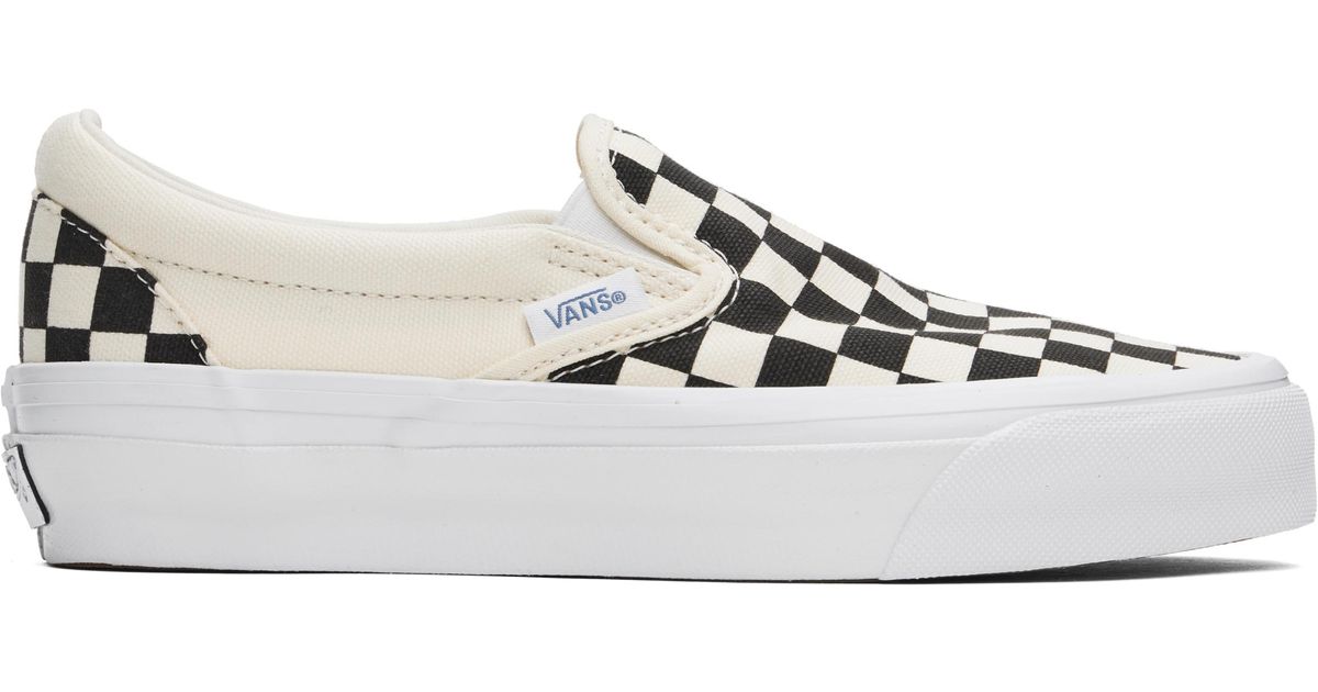 Vans Off- & Slip-On Reissue 98 Sneakers in Black | Lyst