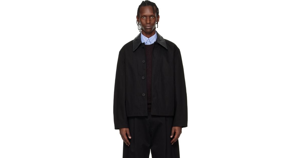 Studio Nicholson Aaron Levine Edition Dover Jacket in Black for Men ...