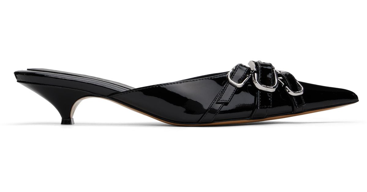 Marc Jacobs 'The Emma' Kitten Heels in Black | Lyst