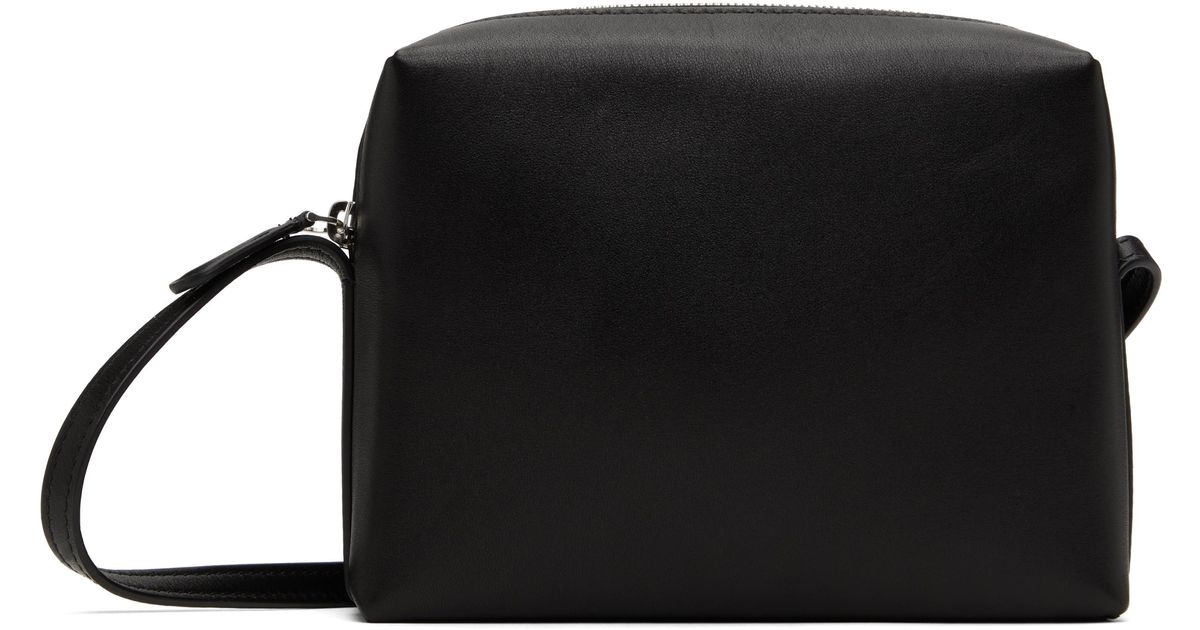 The Row Regent Crossbody Bag in Black | Lyst