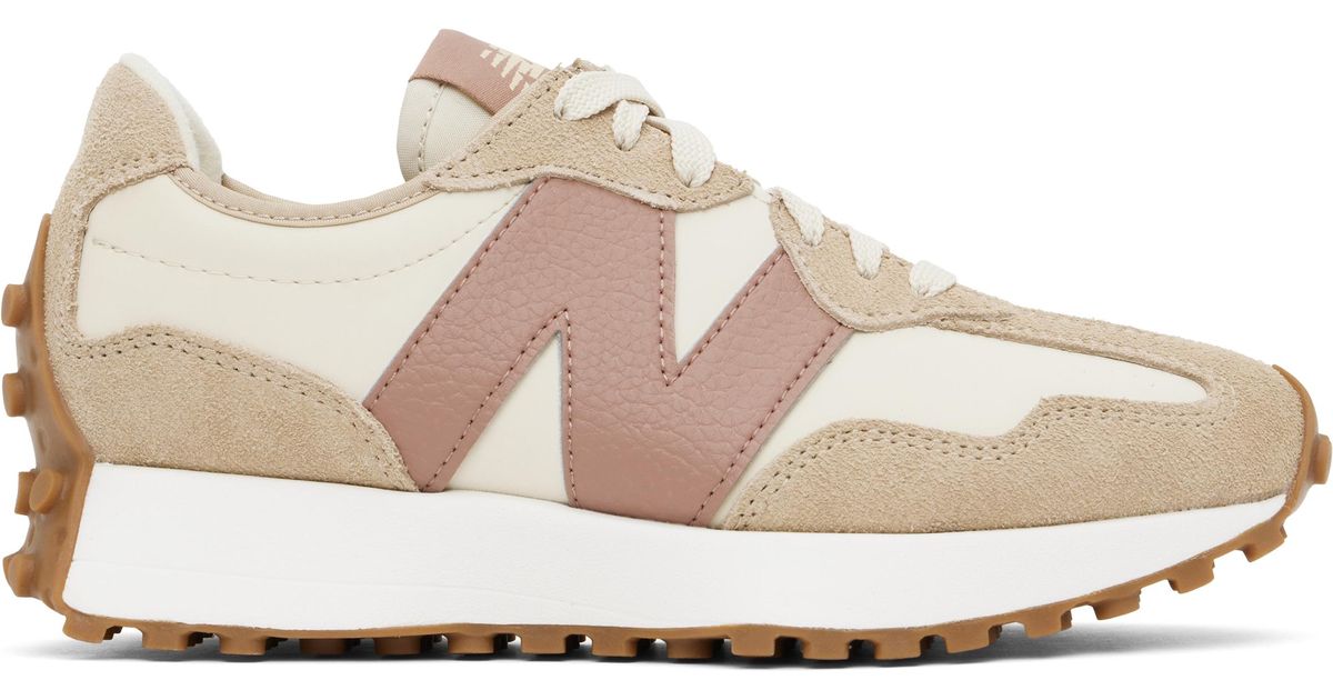 New Balance 327 Sneakers in Black | Lyst