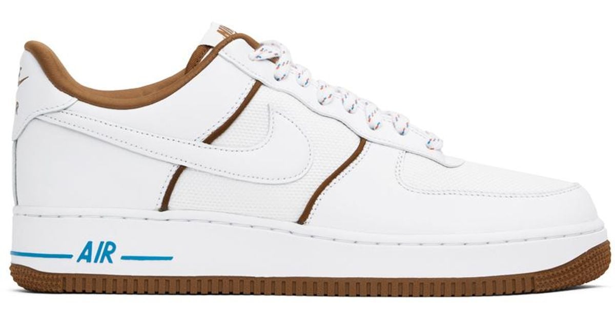 Nike Tan Air Force 1 '07 Lx Sneakers in Black for Men | Lyst