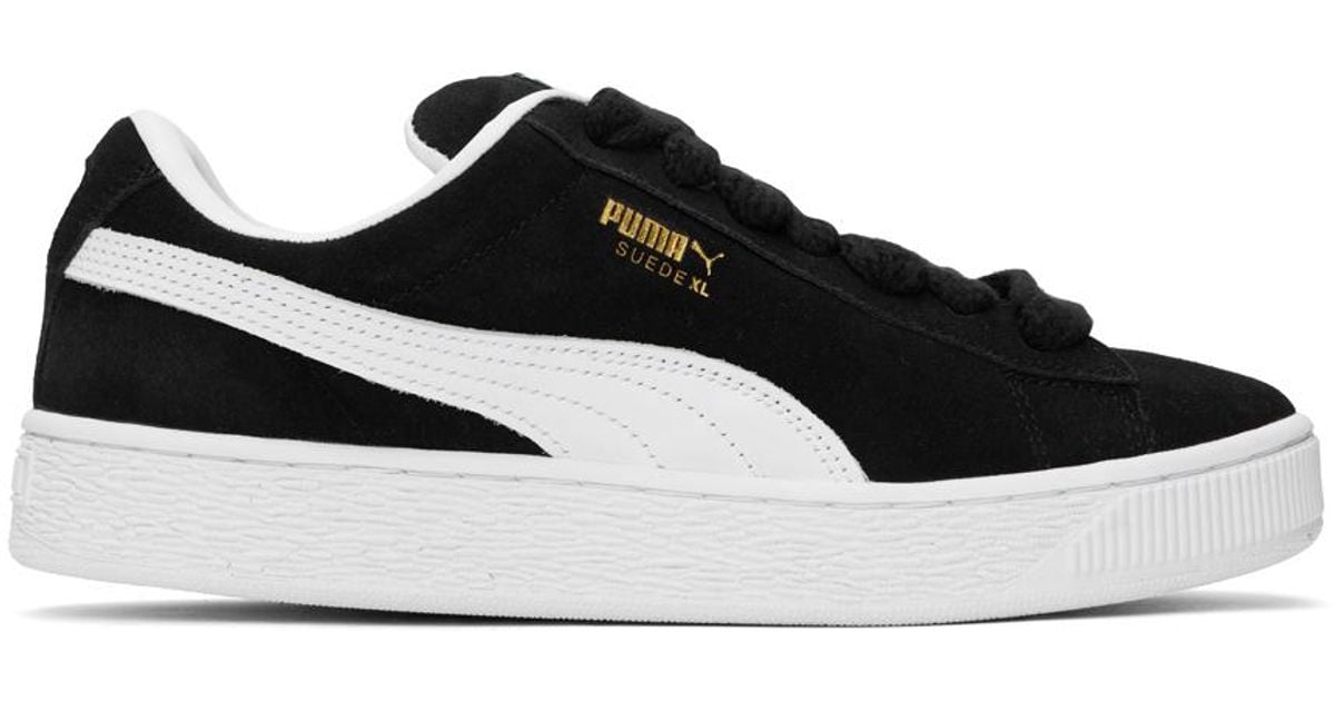 PUMA Suede Xl Sneakers in Black for Men | Lyst UK
