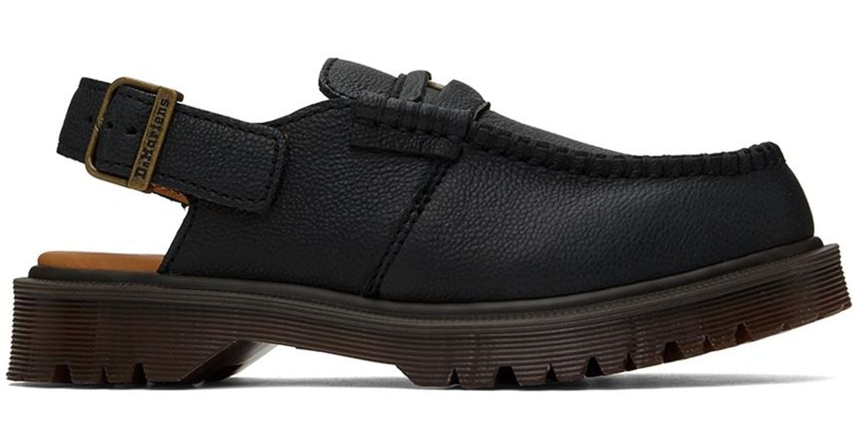 Dr. Martens Black Penton Slingback Loafers for Men | Lyst