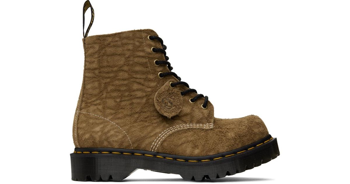 Dr. Martens Tan 1460 Pascal Bex Boots in Brown for Men | Lyst