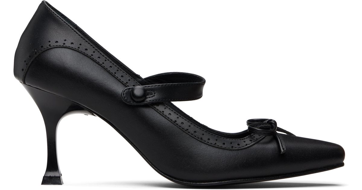 Renaissance Renaissance Dame Kitten Heels in Black | Lyst UK
