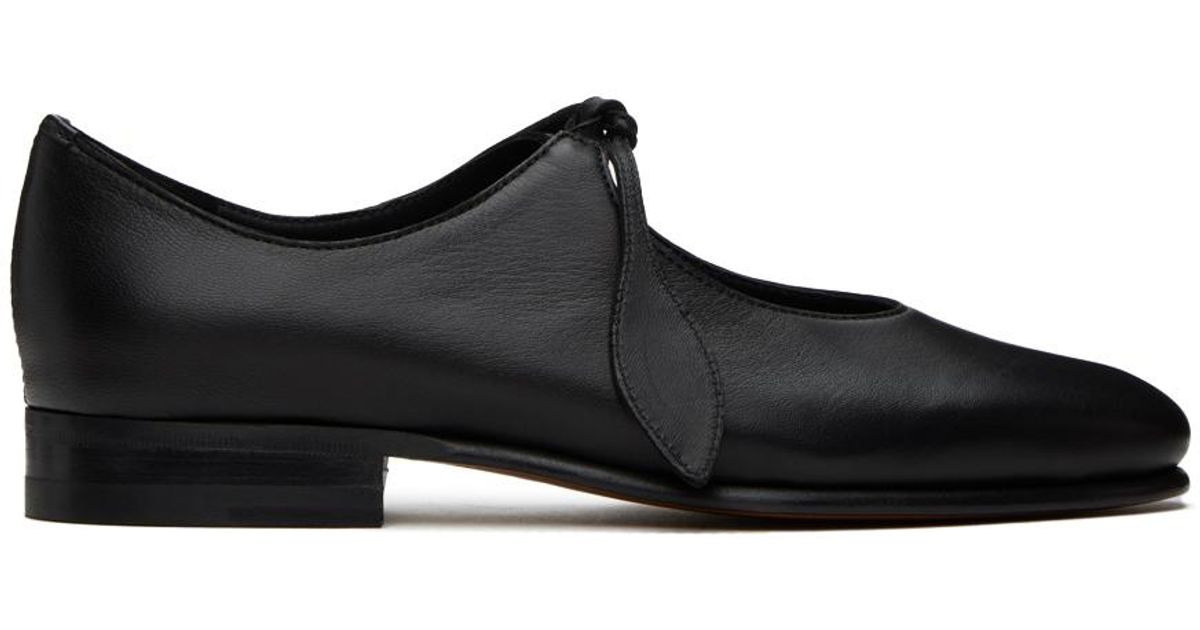 Bode Black Verbena Ballerina Flats | Lyst
