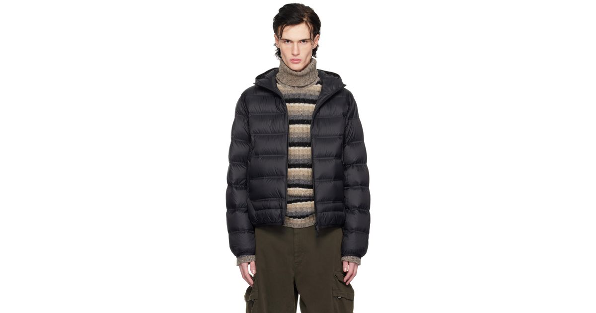 Moncler Gardy Down Jacket in Black for Men | Lyst