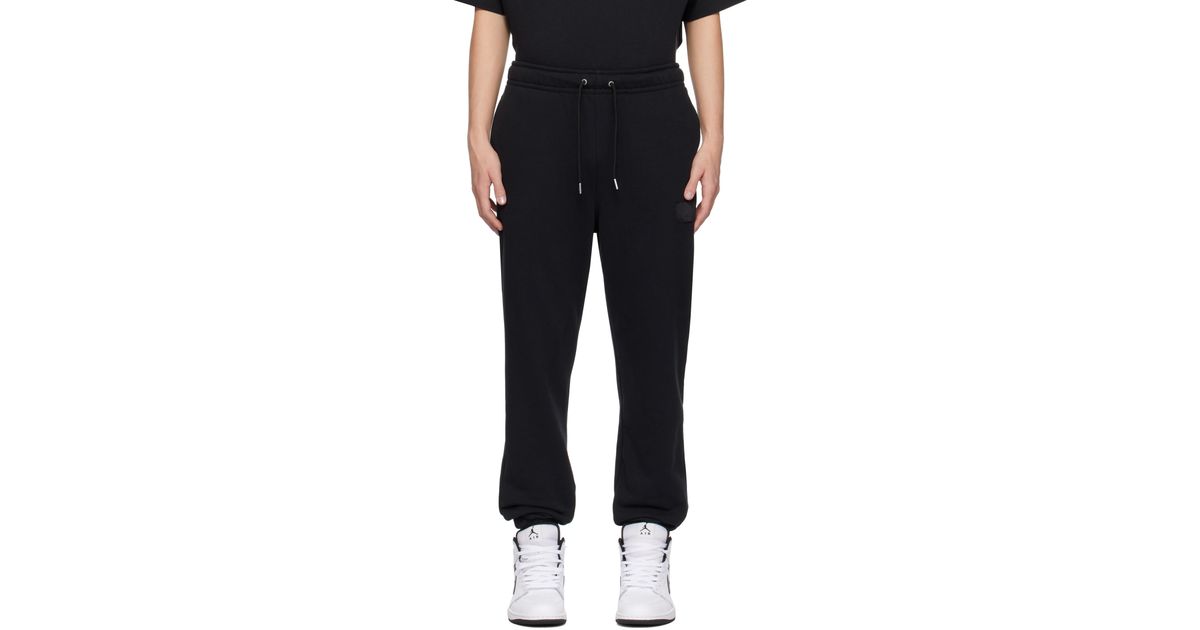 Nike Jordan Flight Fleece Sweatpants in Black for Men | Lyst