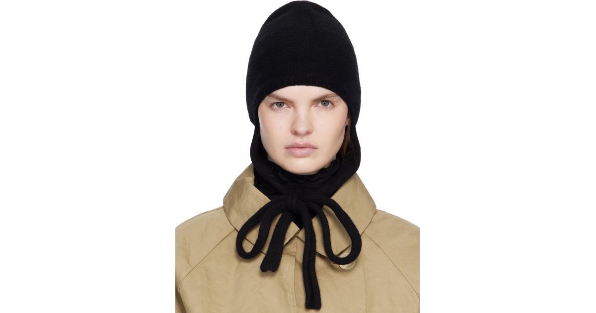 Baserange Tier Hood in Black | Lyst