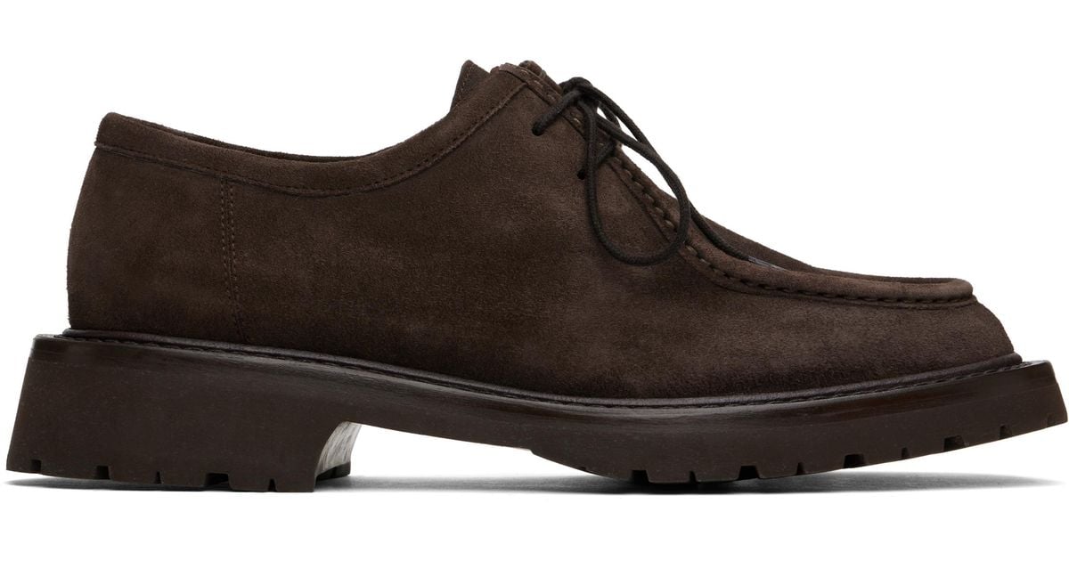 LEGRES New Lace-Up Derbys in Black | Lyst