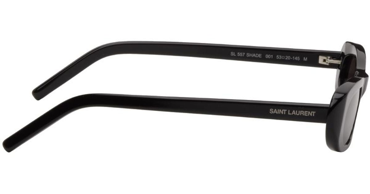 Saint Laurent Black Sl 557 Shade Sunglasses Lyst Uk