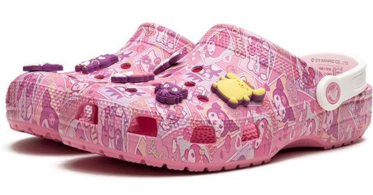 Crocs™ Classic Hello Kitty Clogs in Black | Lyst UK