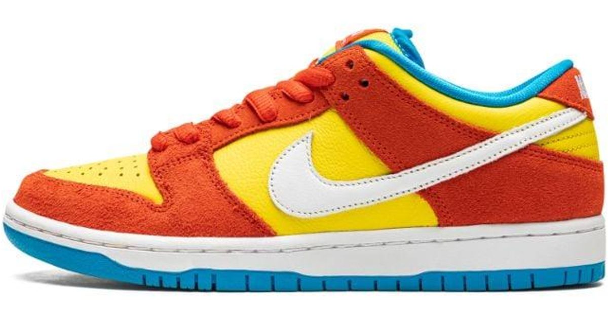 Nike Sb Dunk Low "bart Simpson" Shoes in Black | Lyst UK