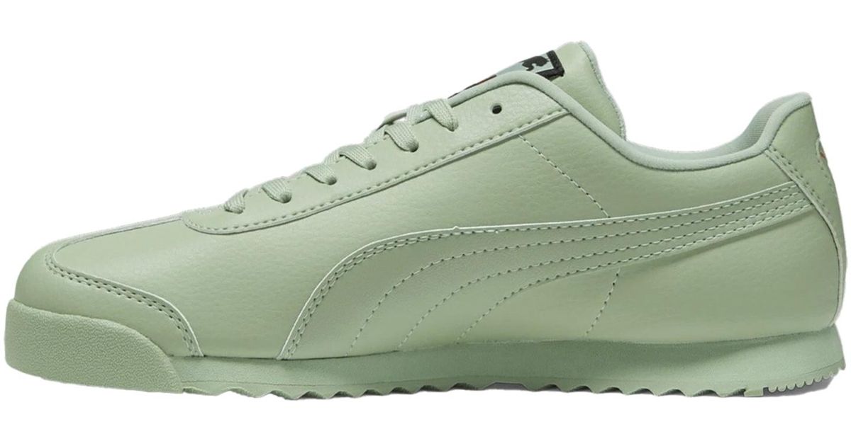PUMA Roma "Brand Love" 394014 01" in Green for Men | Lyst UK