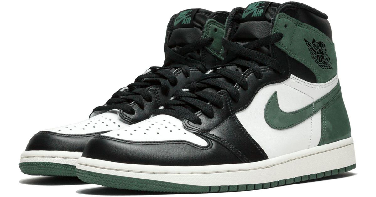 Nike Air 1 Retro High Og "blue Moon" Shoes in Black | Lyst UK
