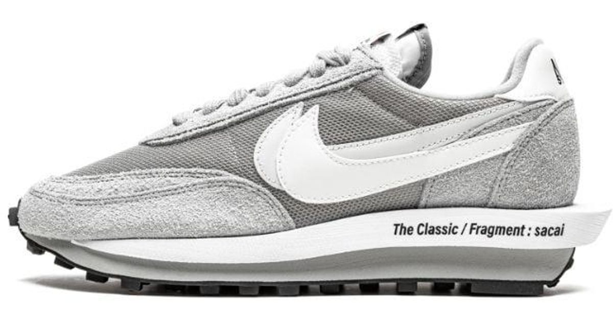 Nike Ldwaffle "Fragment X Sacai in Black | Lyst UK