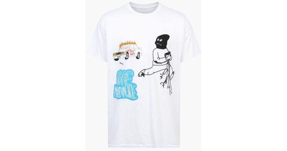 Travis Scott Jackboys Mask On Tee in White for Men | Lyst