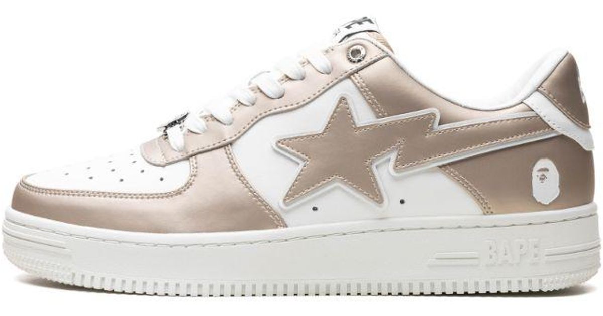 A Bathing Ape Bape Sta #4 M1 Shoes in Black for Men | Lyst UK